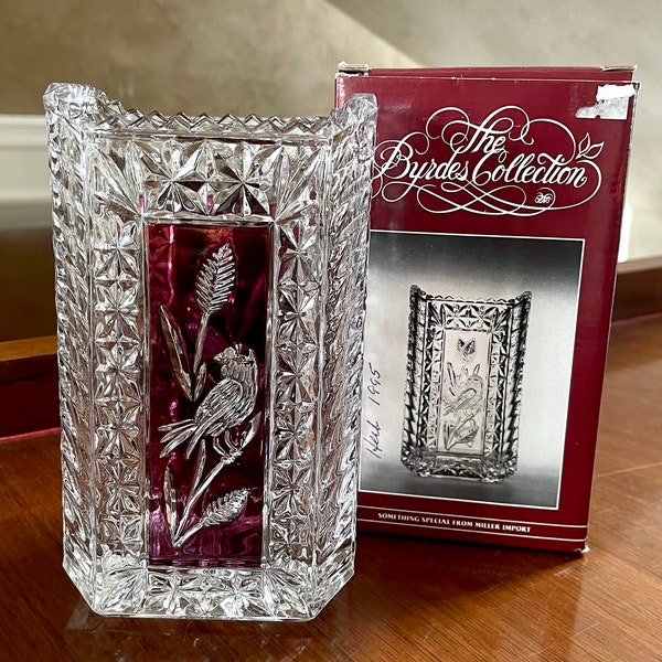 Hofbauer Red Bird Crystal - Etsy