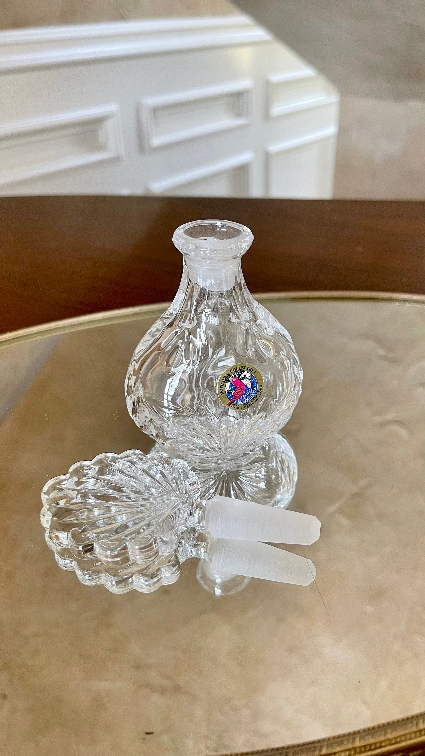Vintage Lead Crystal Hofbauer Collection Perfume Bottle Made - Etsy