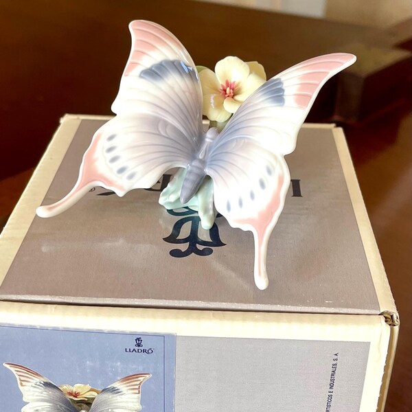 Lladro Butterfly - Etsy