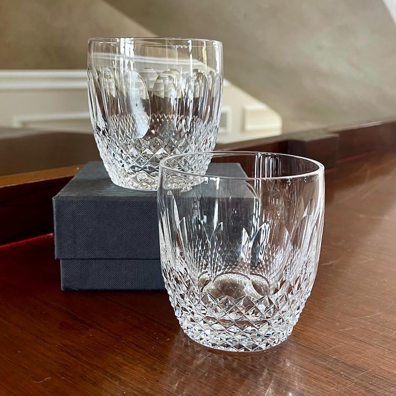 Colleen Crystal Glasses - Etsy
