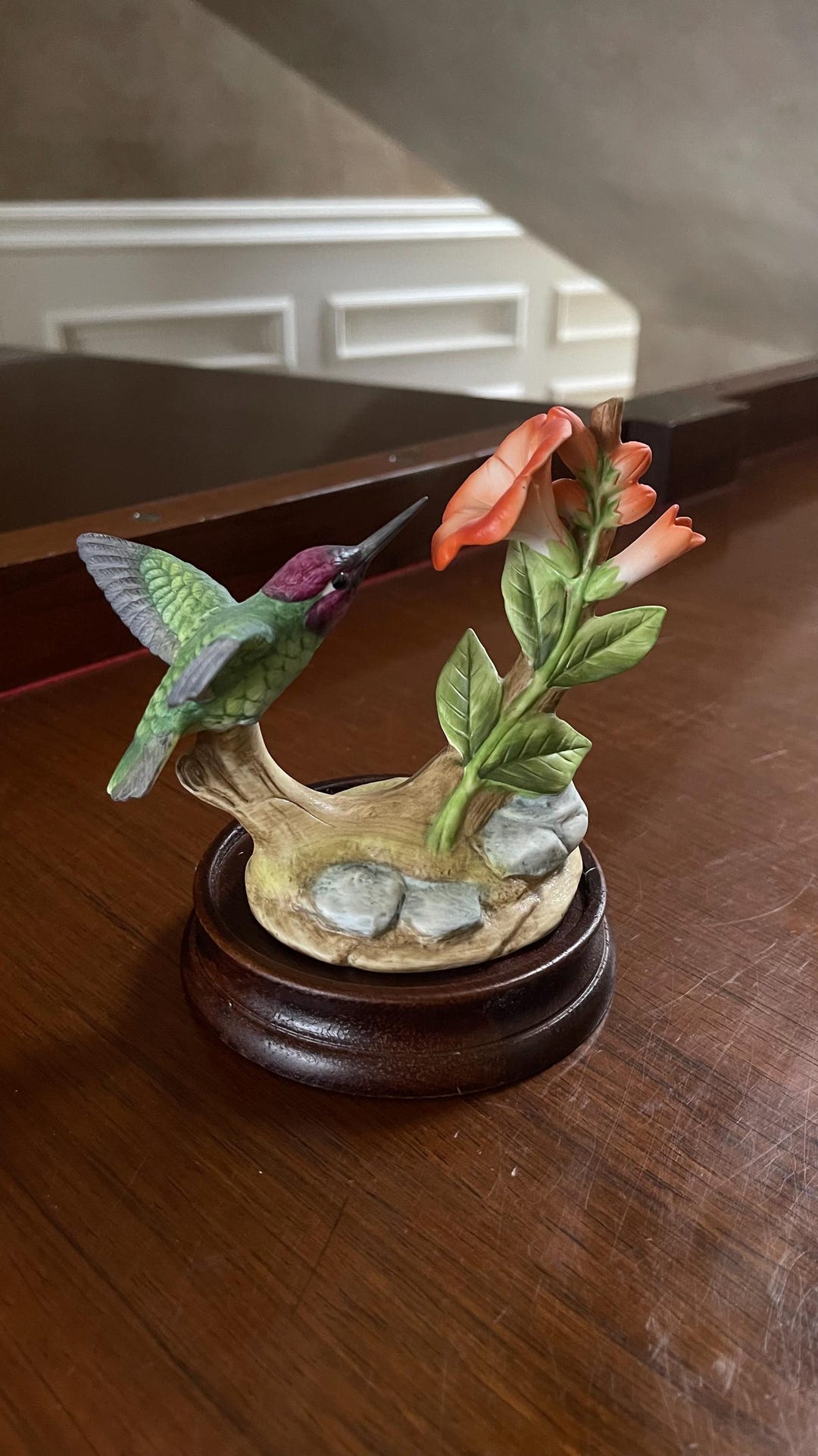 Andrea by Sadek Anna’s Hummingbird Figurine 7673 Made in Japan 1986 - Etsy