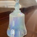 Fenton Glass French Opalescent Hand Painted Blue Bird Bell; Rare Fenton ...