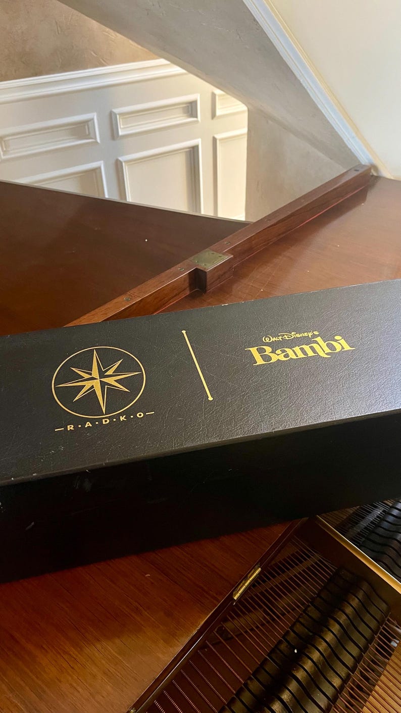 Walt Disney Christopher Radko Complete Boxed Set Bambi 55th Anniversary ...