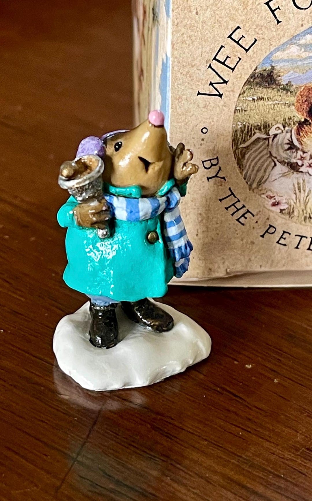 Wee Forest Folk Mole Bell Ringer 1994 Annette Petersen With Box M-02 - Etsy