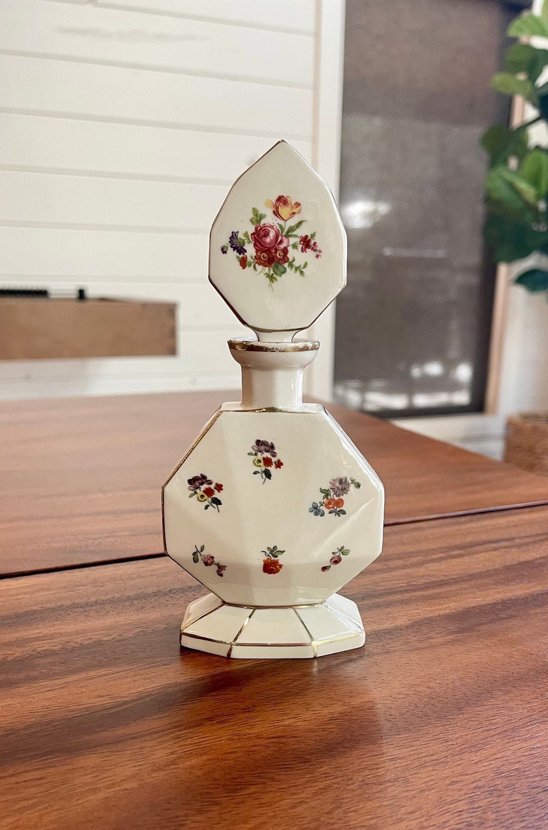 Vintage Porcelain Perfume Bottle From Germany - Etsy