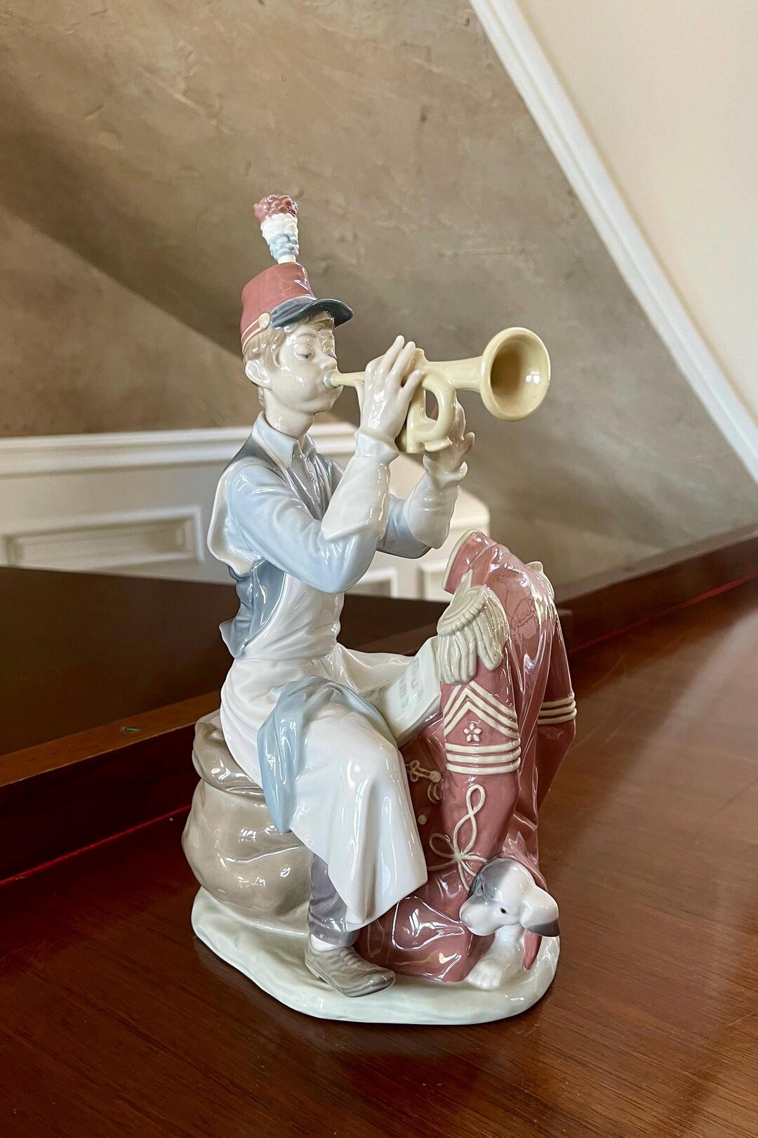 Lladro Norman Rockwell “practice Makes Perfect” #1408 Porcelain ...