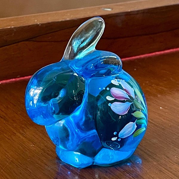 Fenton Rabbit - Etsy