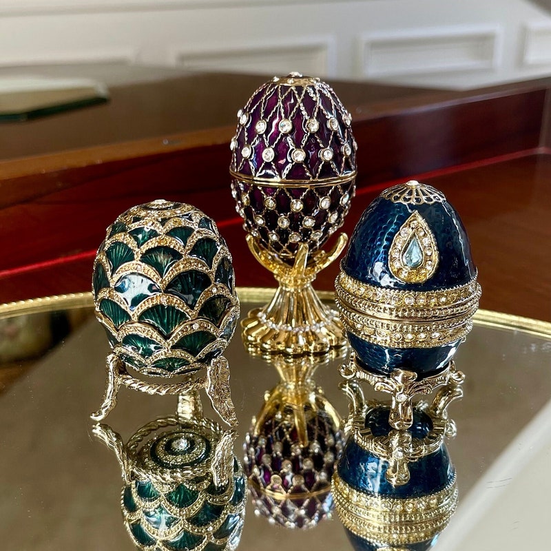 Jeweled Christmas Trinket - Etsy