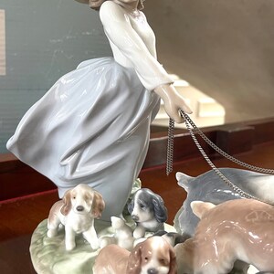 Lladro Privilege “puppy Parade” 6784 Porcelain Figurine Mint Condition ...