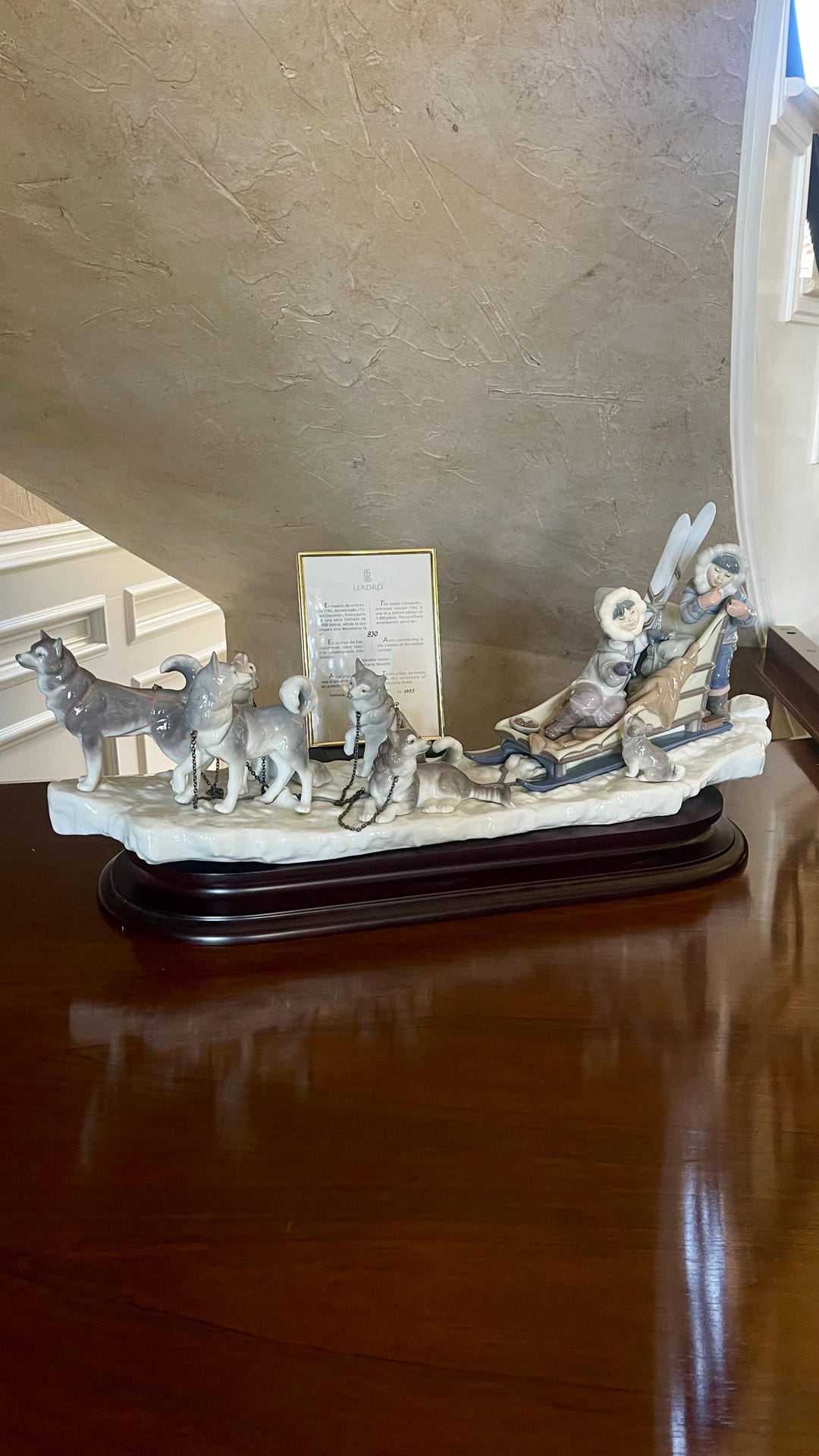 Lladro Retired Signed Limited Edition “onward” 1742 Mint Condition in ...