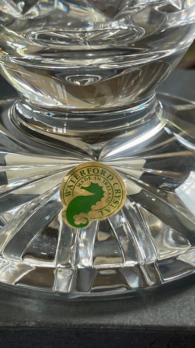 Waterford Crystal Penrose Vase Waterford Society 1995 Mint Condition in ...