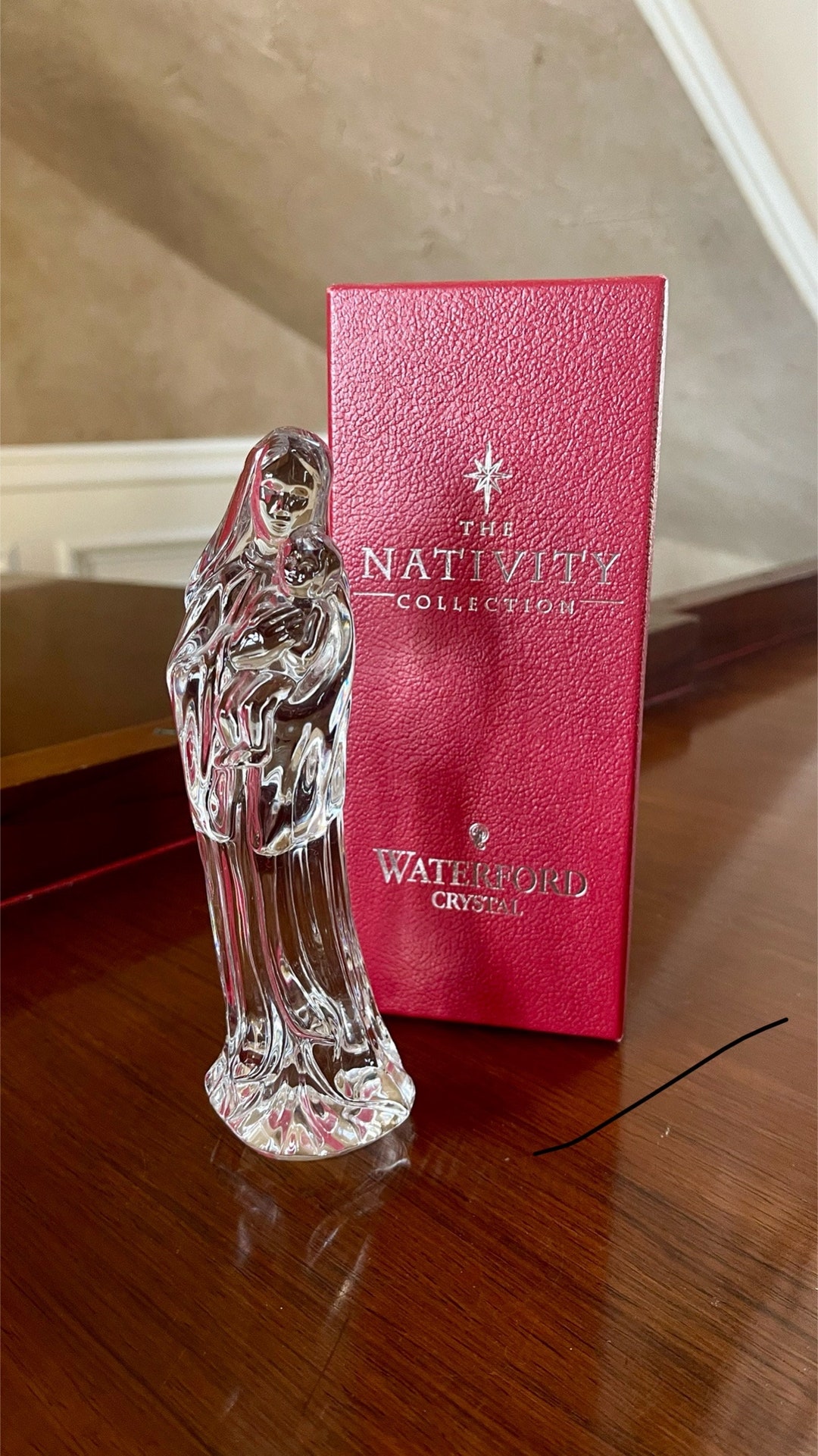 Waterford Crystal Nativity Collection Mother and Child 7 - Etsy