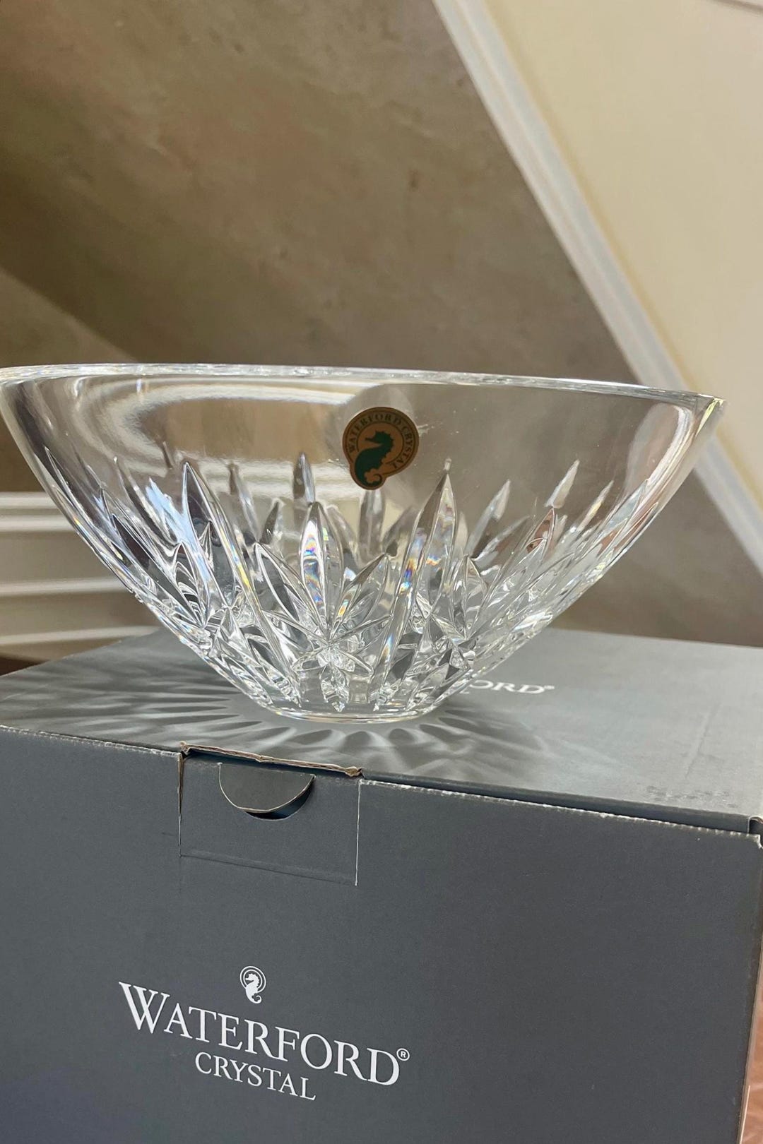 Waterford Crystal 8” Lochlan Bowl New in Box; Waterford Bowl Brand New ...