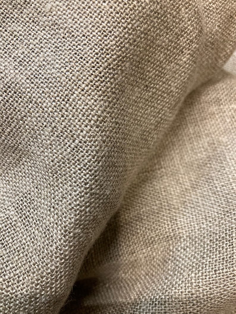 NEW High Class Irish Natural Stone Colour Linen Fabric - Etsy