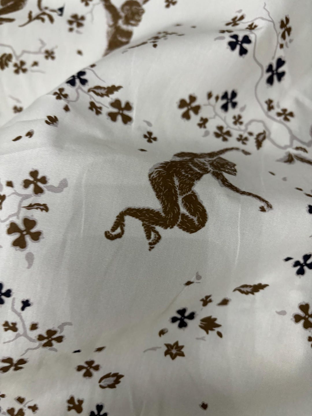 NEW Designer 100% Cotton Multi Colour Monkey Print Fabric - Etsy