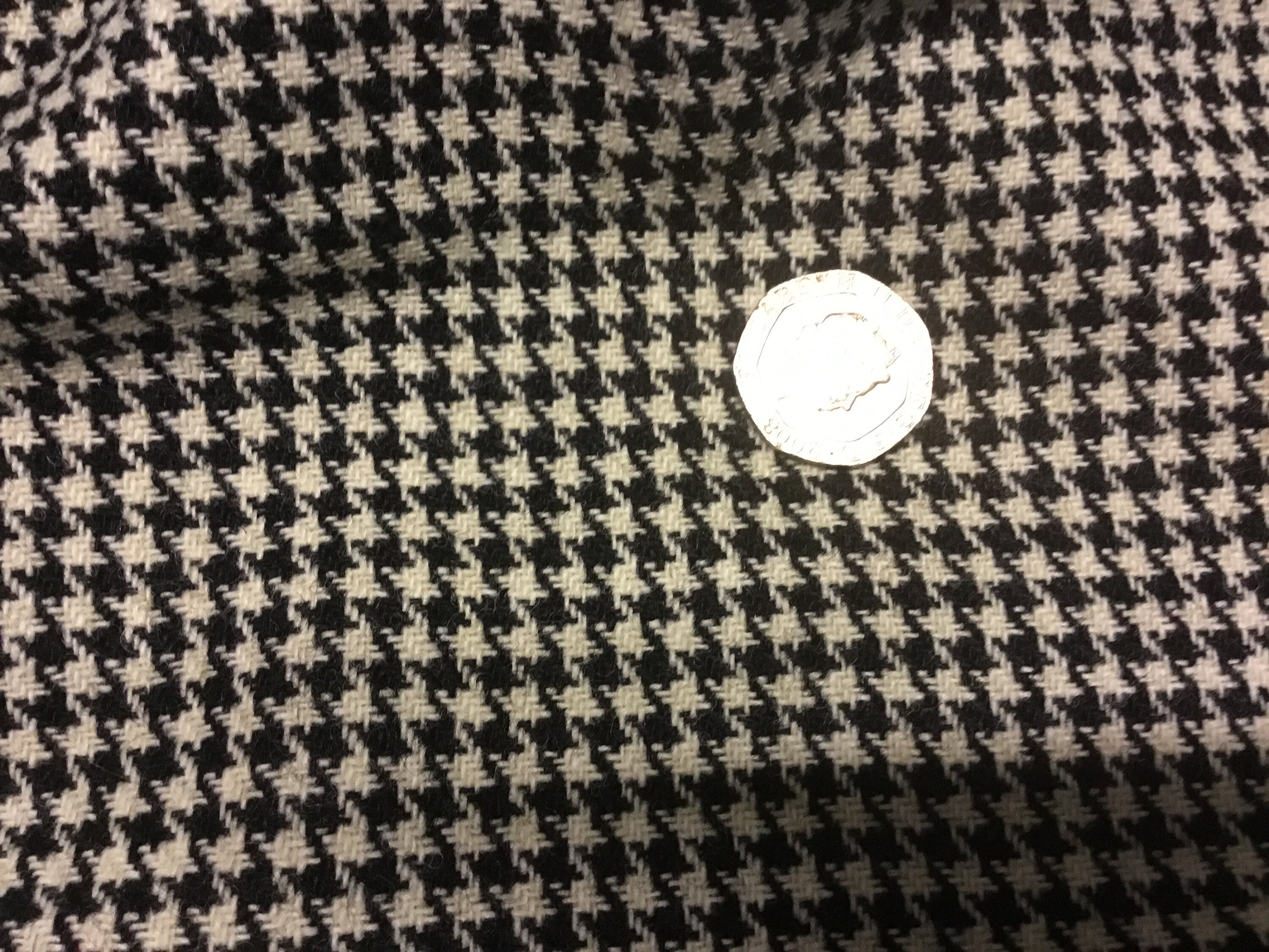 NEW High Class Made in England Multicolour Wool Dogtooth Fabric - Etsy