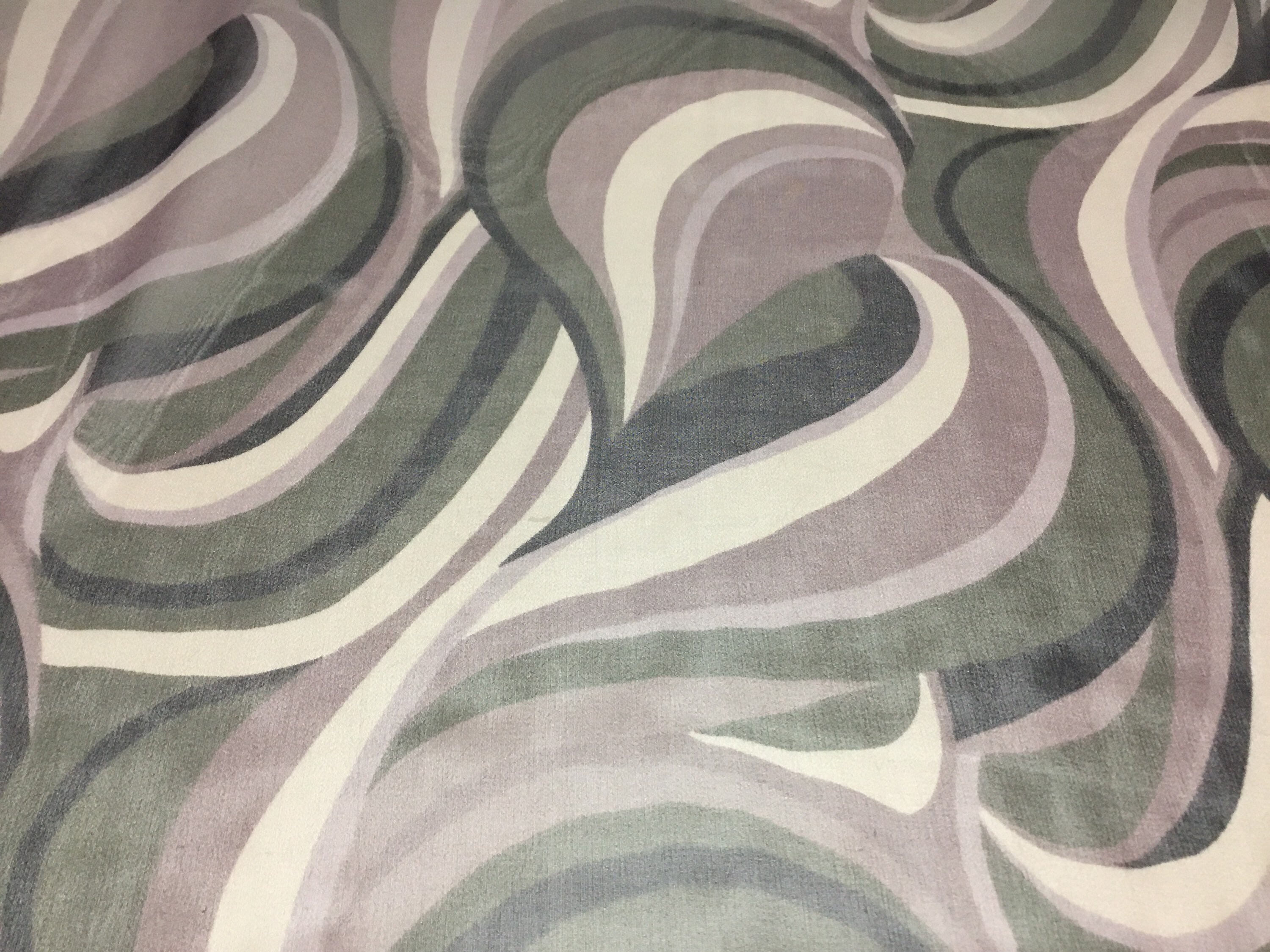 NEW 100% Pure Silk Chiffon Swirl Stripe Print Fabric - Etsy