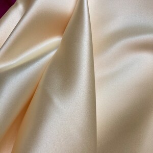 NEW High Quality Yellow Cream Duchess Silky Satin Bridal Fabric - Etsy