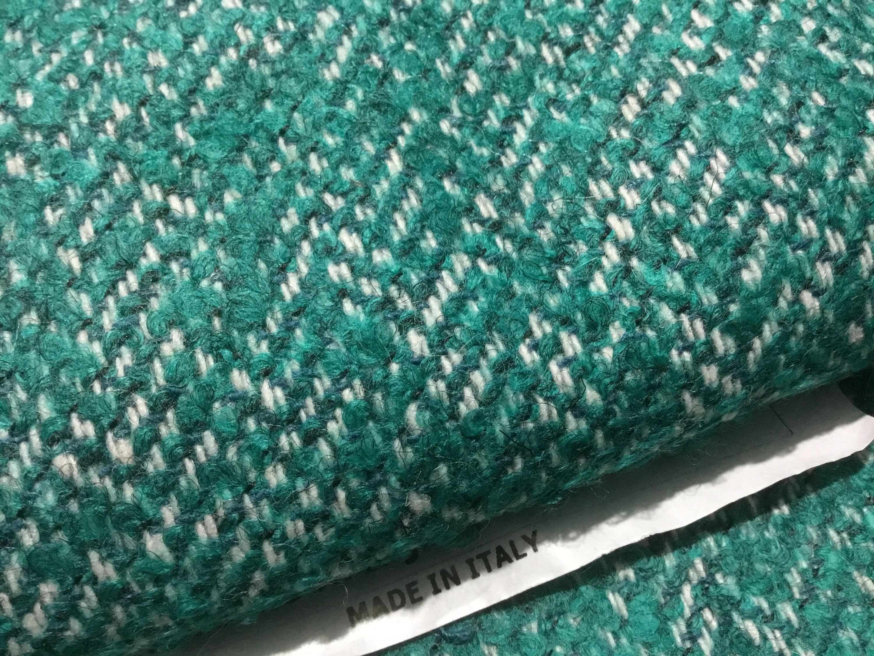 NEW High Class Italian Wool Boucle Fabric - Etsy