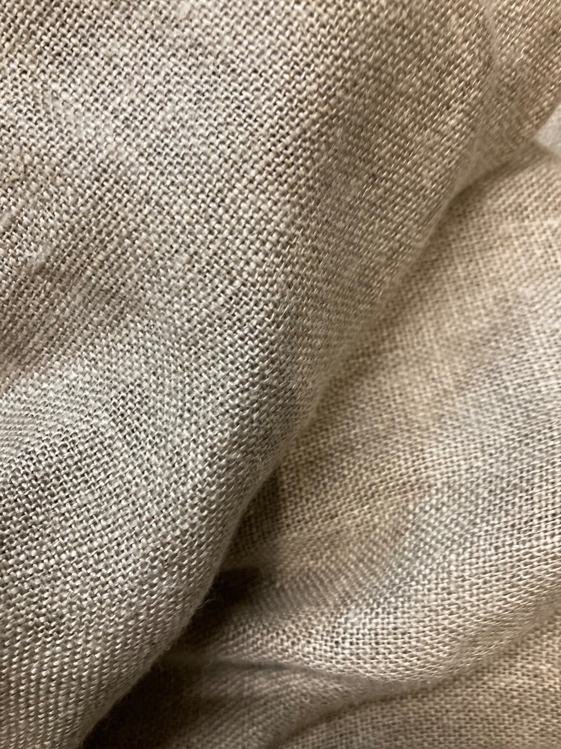 NEW High Class Irish Natural Stone Colour Linen Fabric - Etsy