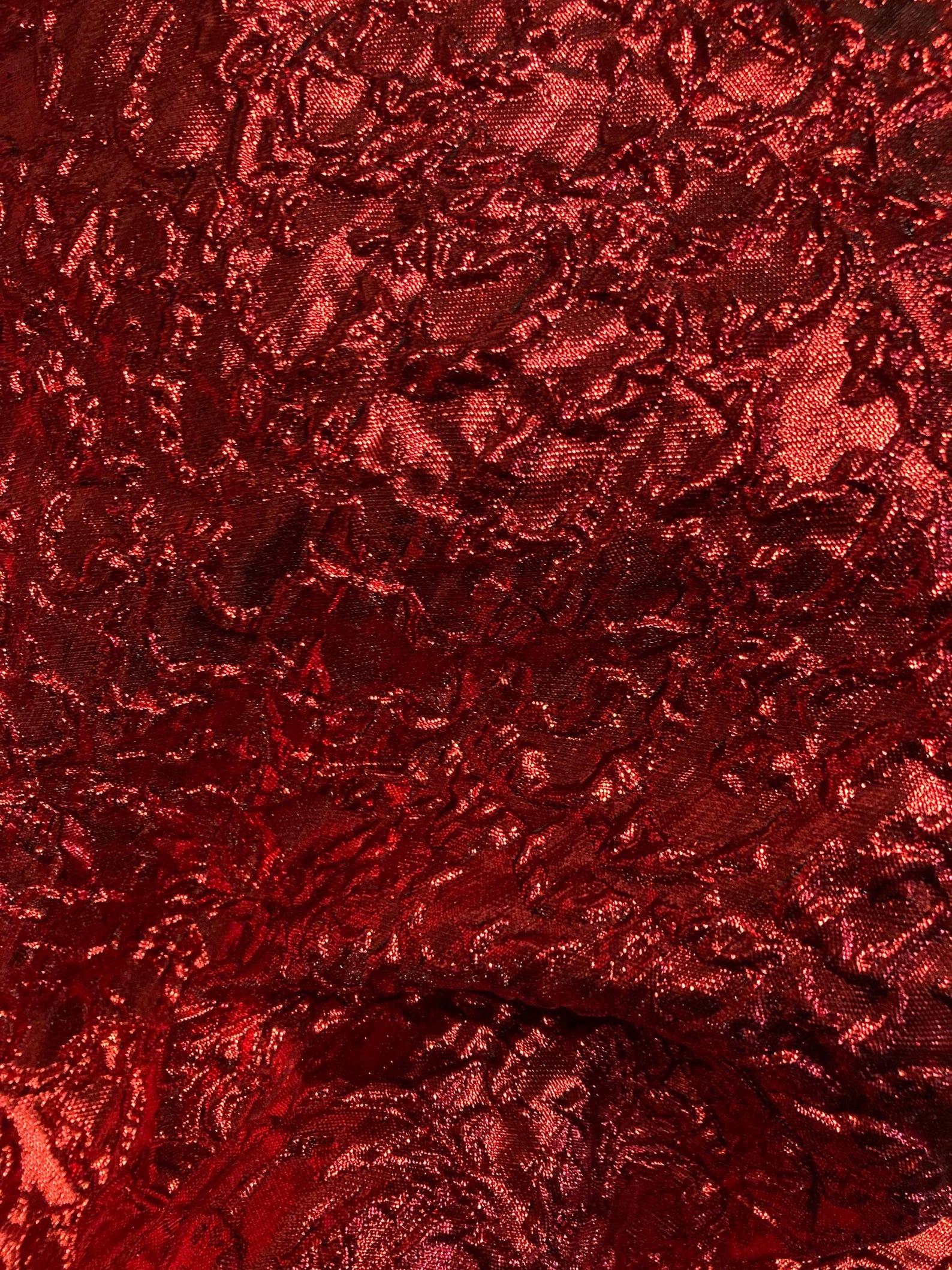 NEW High Class Red Colour Jaquard Brocade Cloque Fabric - Etsy