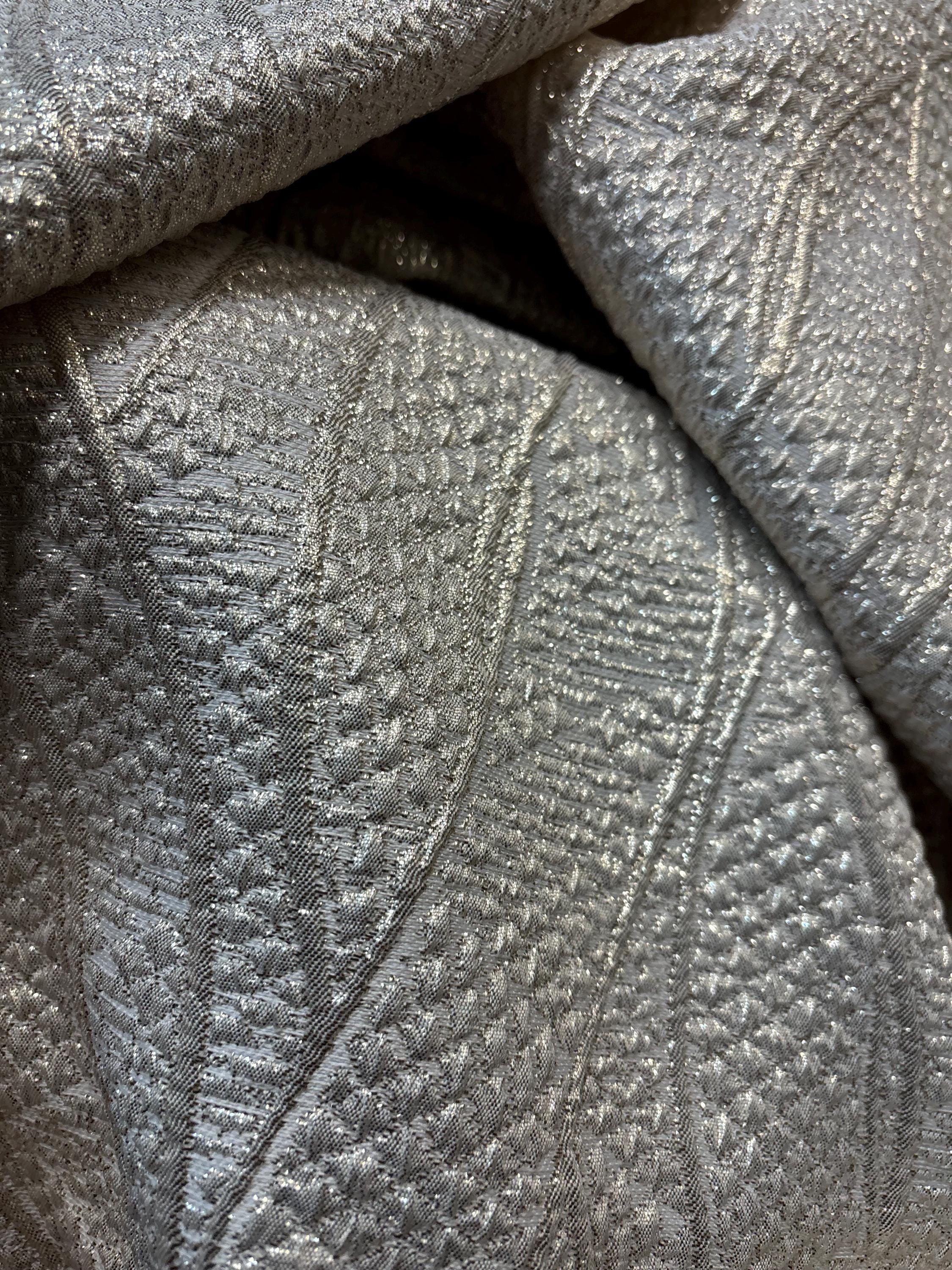 NEW High Class Light Gold Colour Jaquard Brocade Cloque Fabric - Etsy