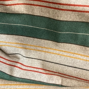 NEW High Class Multicolour Wool Stripes Fabric Q - Etsy