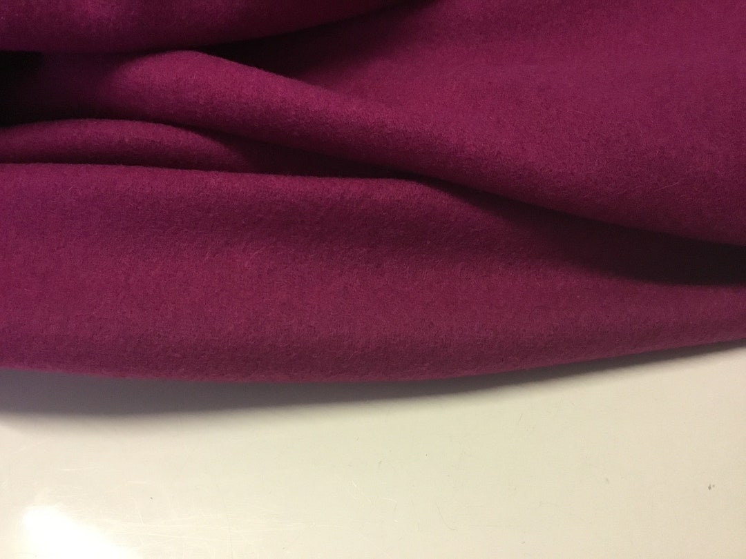 NEW High Class Pink Wool Fabric - Etsy