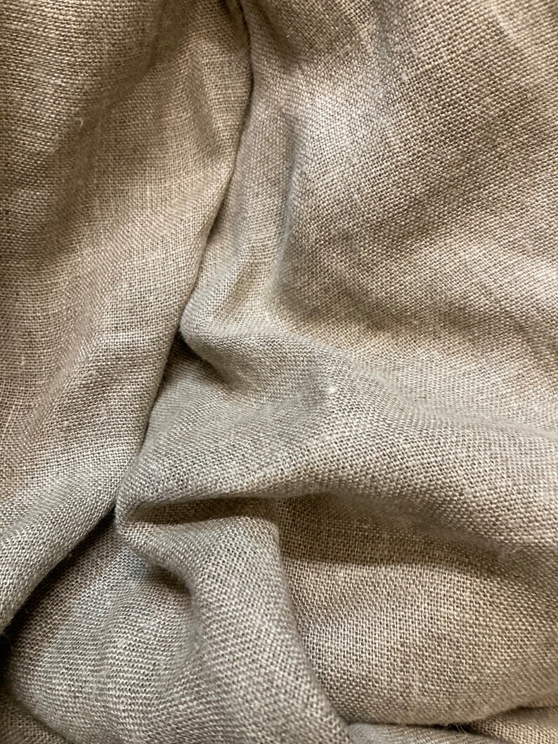 NEW High Class Irish Natural Stone Colour Linen Fabric - Etsy