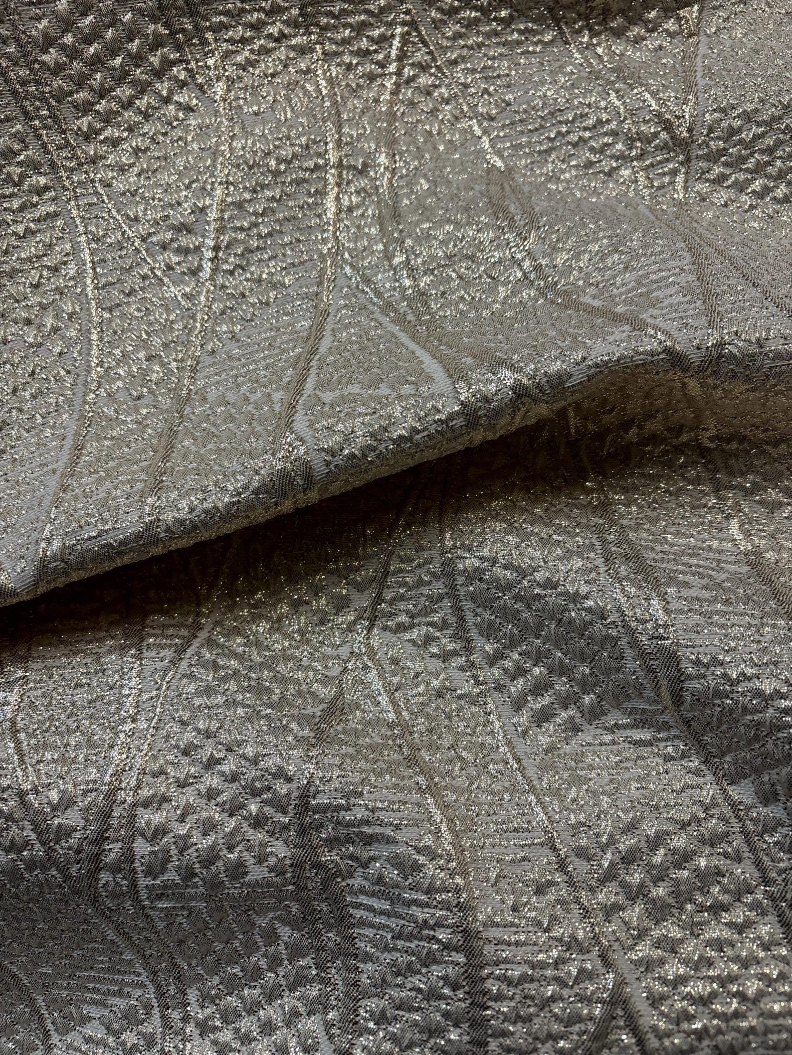 NEW High Class Light Gold Colour Jaquard Brocade Cloque Fabric - Etsy