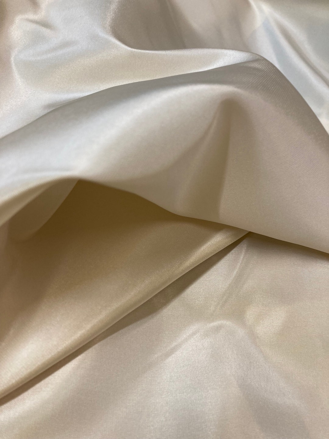 NEW High Quality European Cream Taffeta Bridal Fabric. Cloth - Etsy