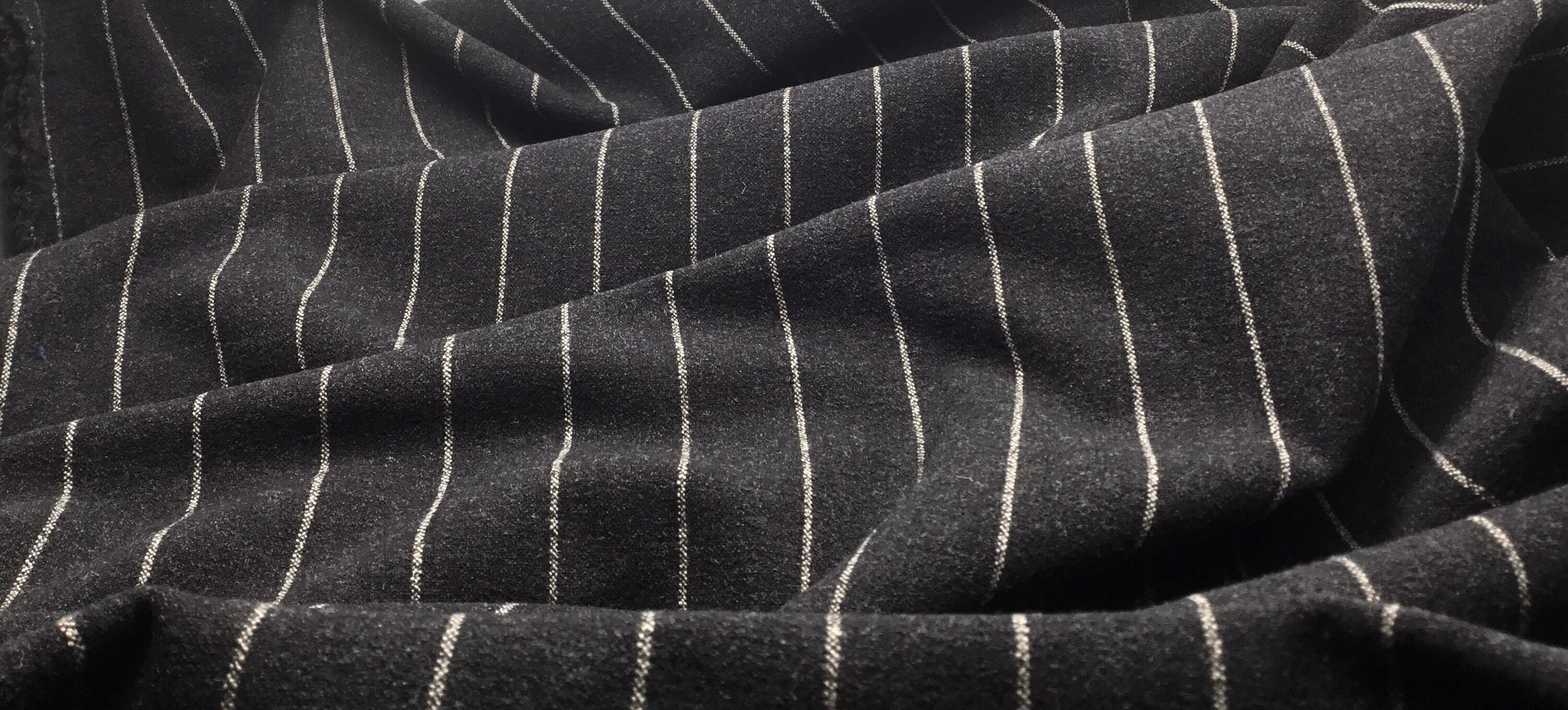 NEW Stretch Wool Stripe Fabric - Etsy UK