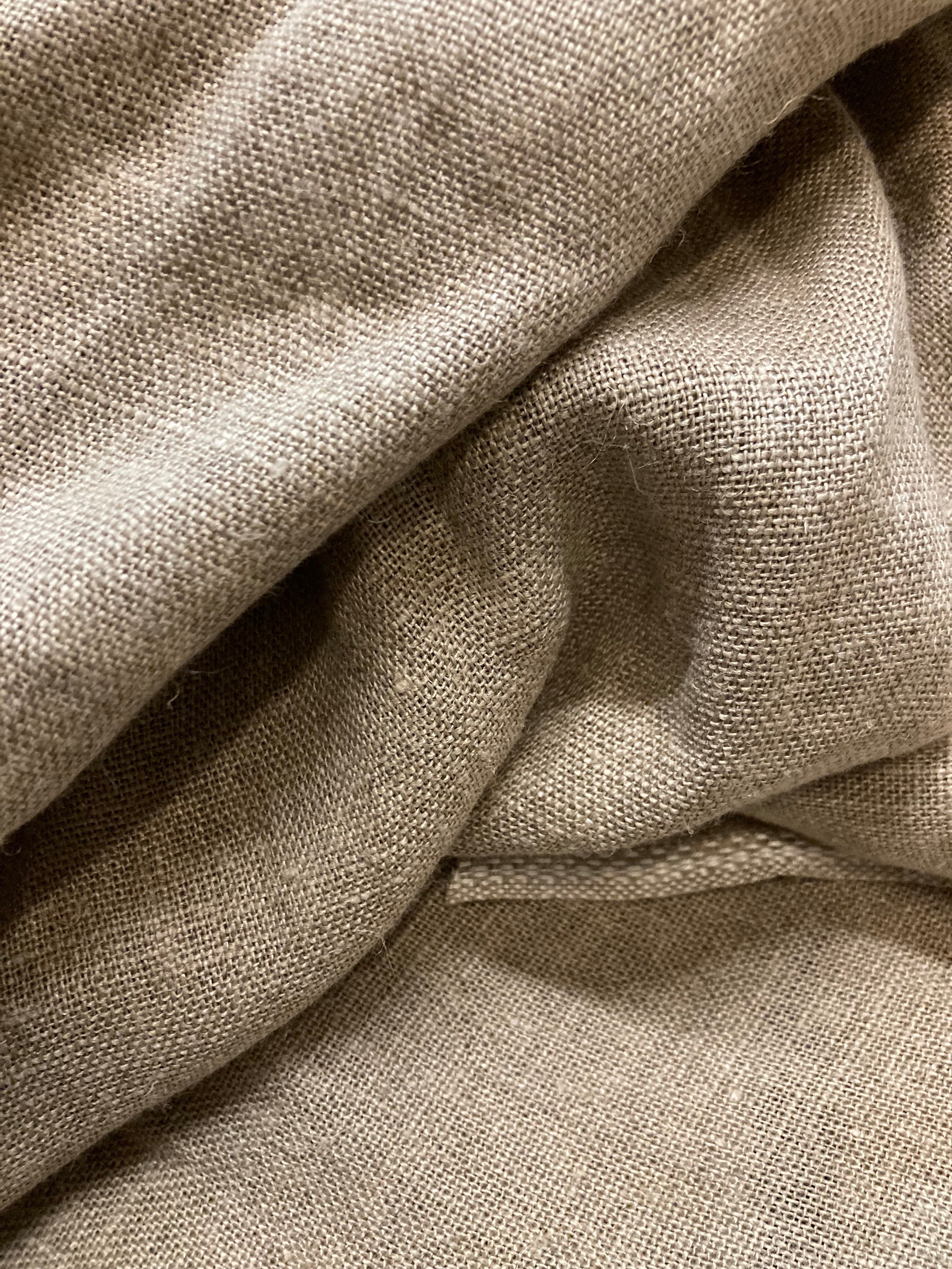 NEW High Class Irish Natural Stone Colour Linen Fabric - Etsy