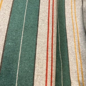NEW High Class Multicolour Wool Stripes Fabric Q - Etsy
