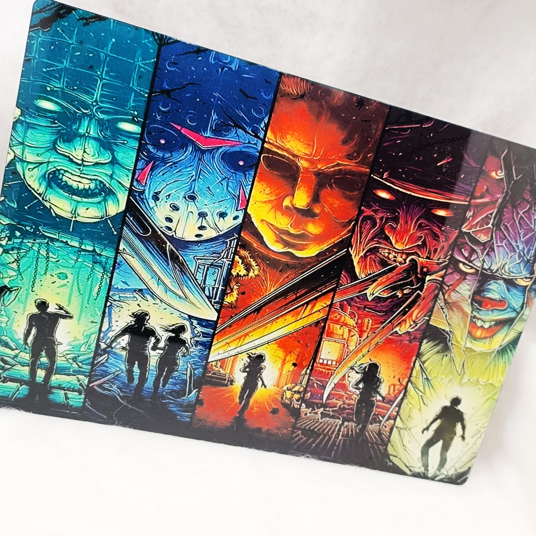 Classic Horror Movie Bright Aluminium Wall Art Home Decor Horror Decor ...