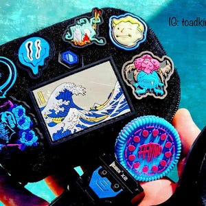 The Great Wave GITD EDC Patch *new Colourway - Etsy