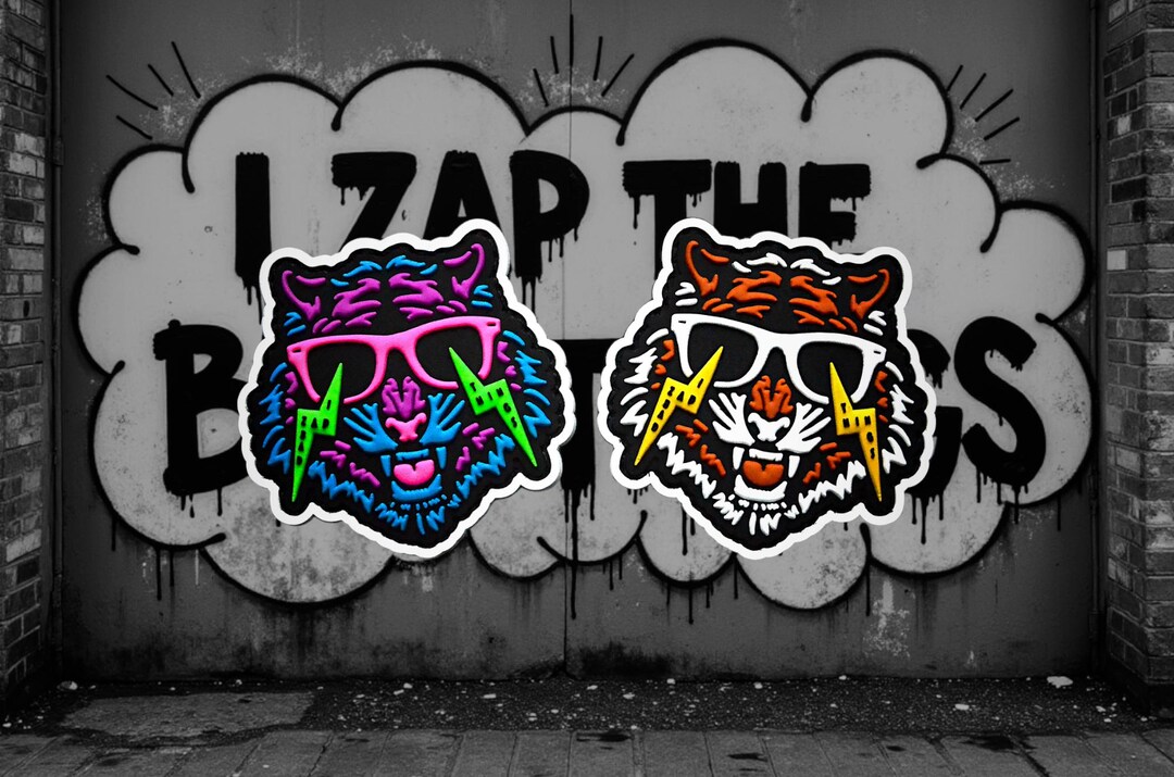 I Zap Bad Things EDC 3D Patch - Etsy