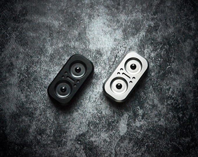 2 in 1 EDC Fidget Toy Slider Plus Spinner - Etsy