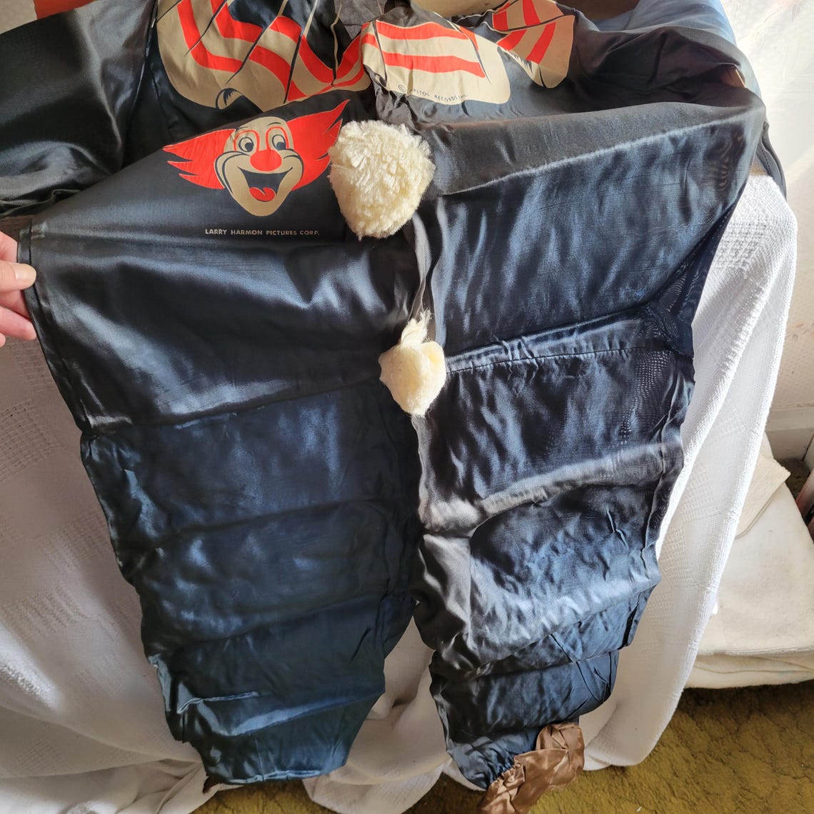 Vintage Collegeville Costumes Bozo the Clown Costume With Mask - Etsy