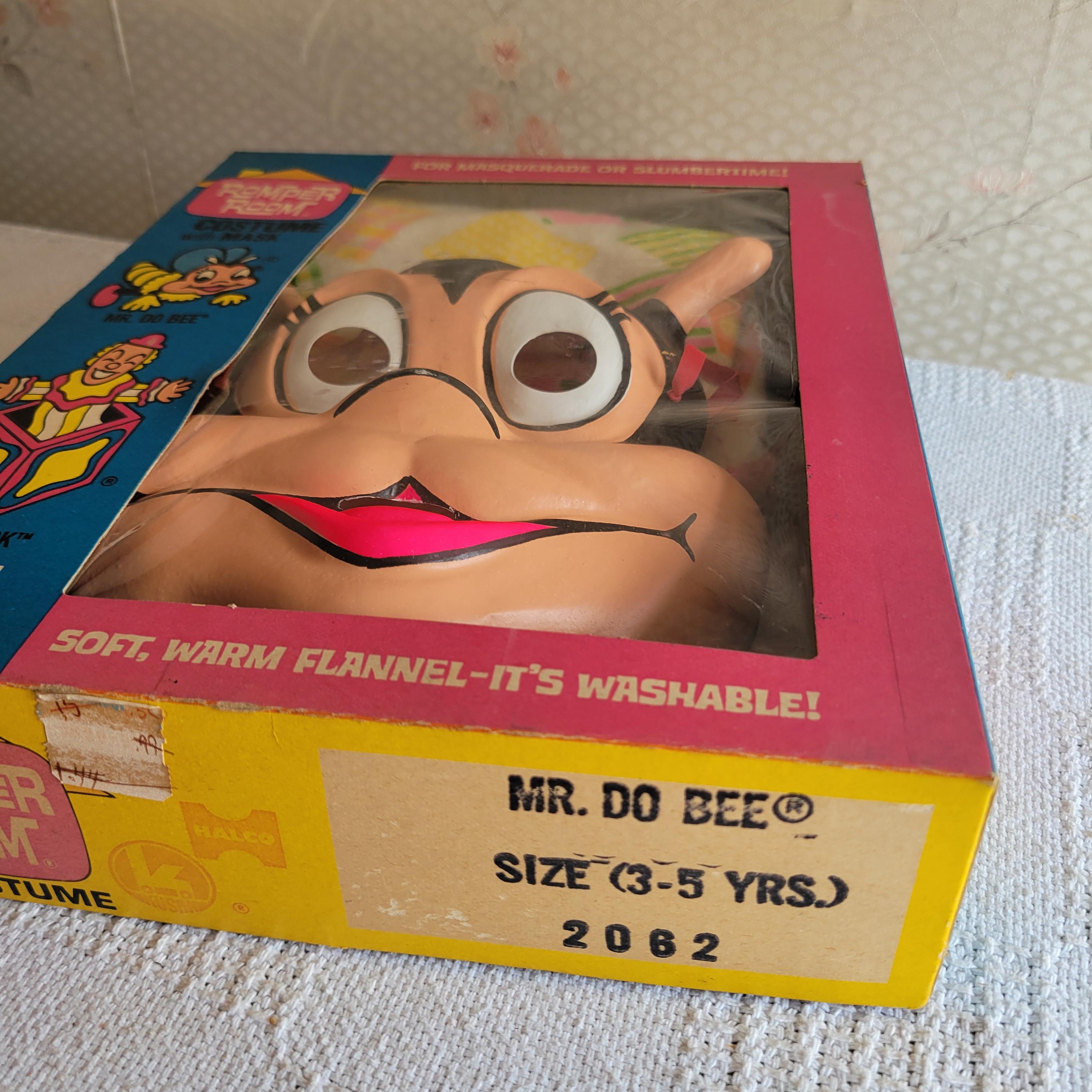 Vintage Romper Room Costume With Mask Mr Do Bee - Etsy