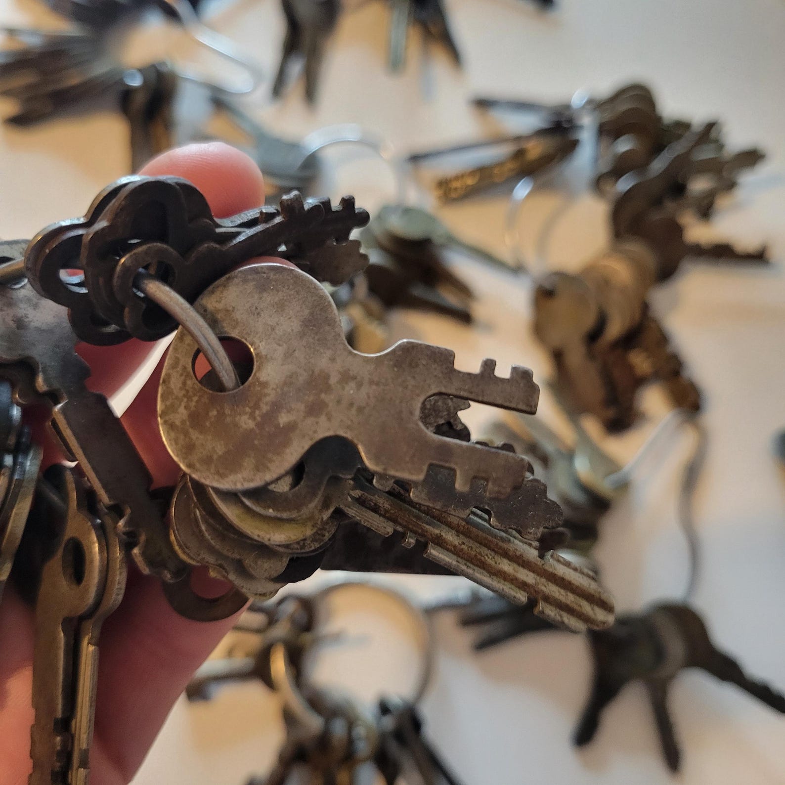 Vintage Keys Lot Skeleton Antique Old Key Lot - Etsy