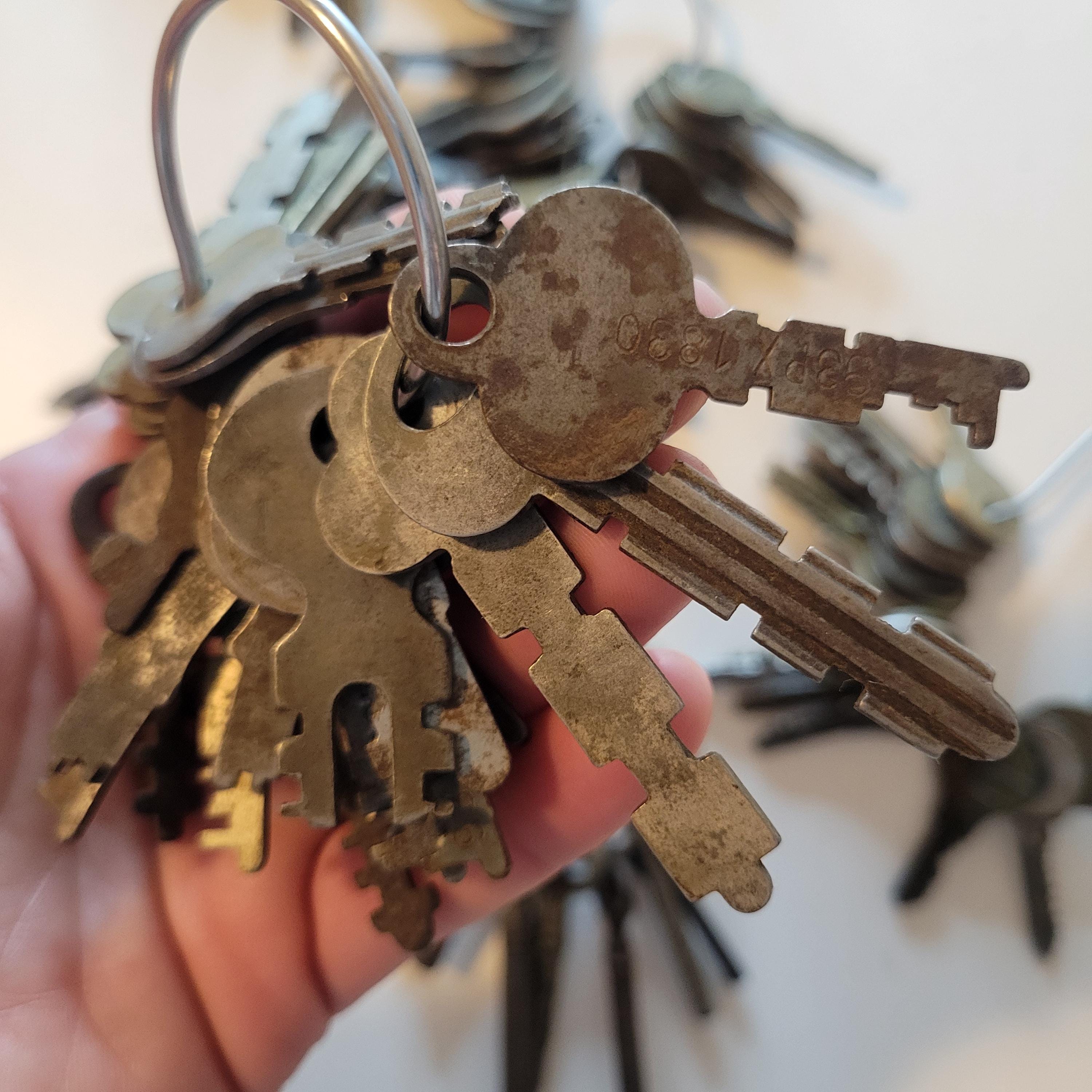 Vintage Keys Lot Skeleton Antique Old Key Lot - Etsy