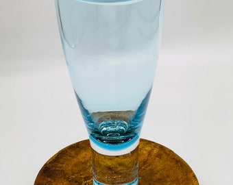 Thick Bottom Glass Vase - Etsy