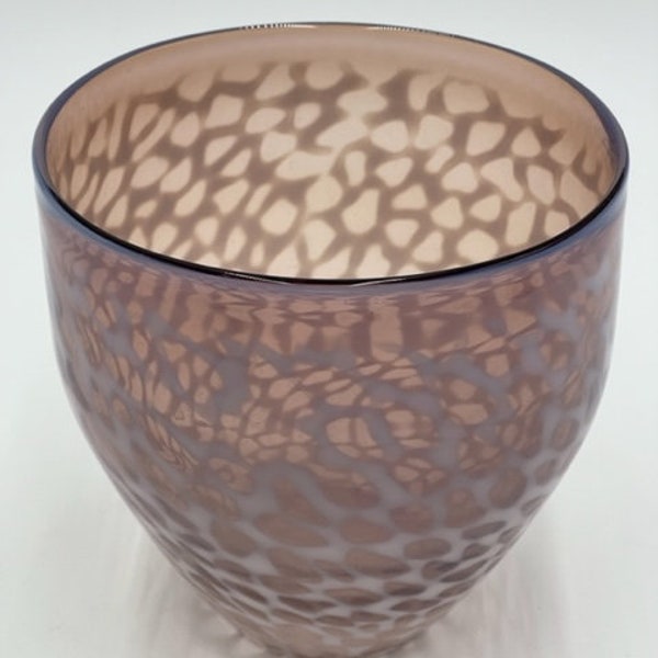 Tortoise Glass Vase - Etsy