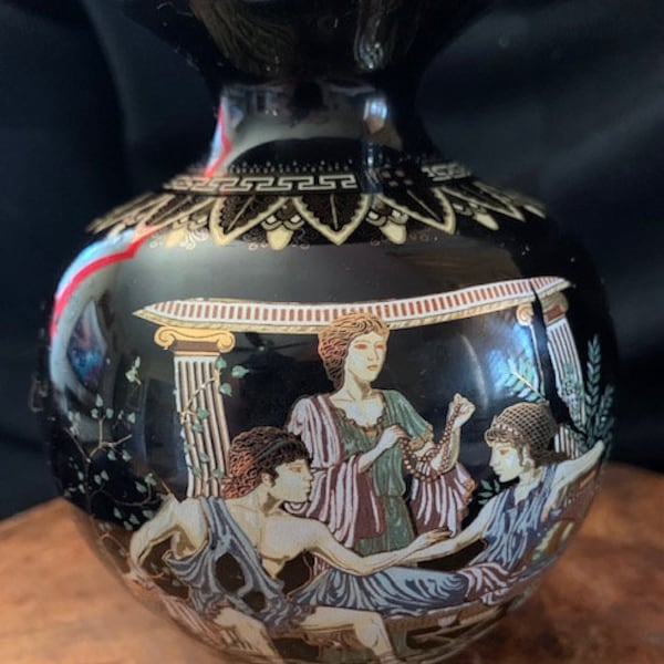 Hand Made in Greece 24k Gold Vase - Etsy