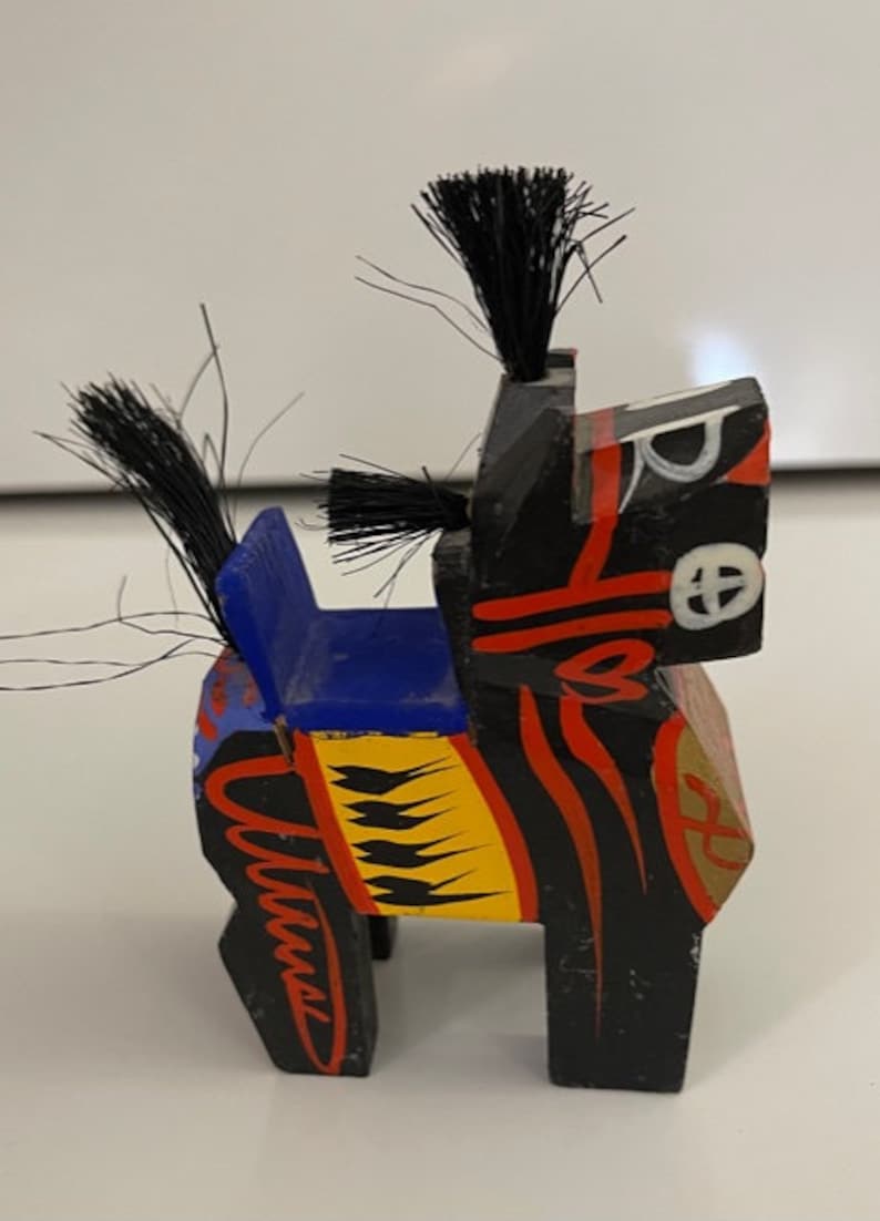 Vintage Japanese Wooden Horse, Yawata Uma - Etsy