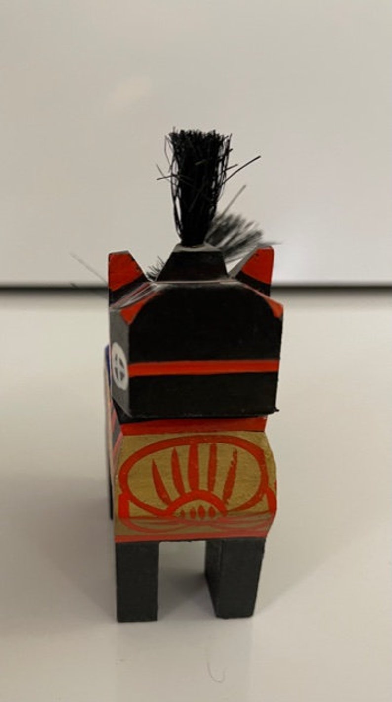 Vintage Japanese Wooden Horse, Yawata Uma - Etsy