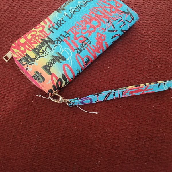 Graffiti Wallet - Etsy