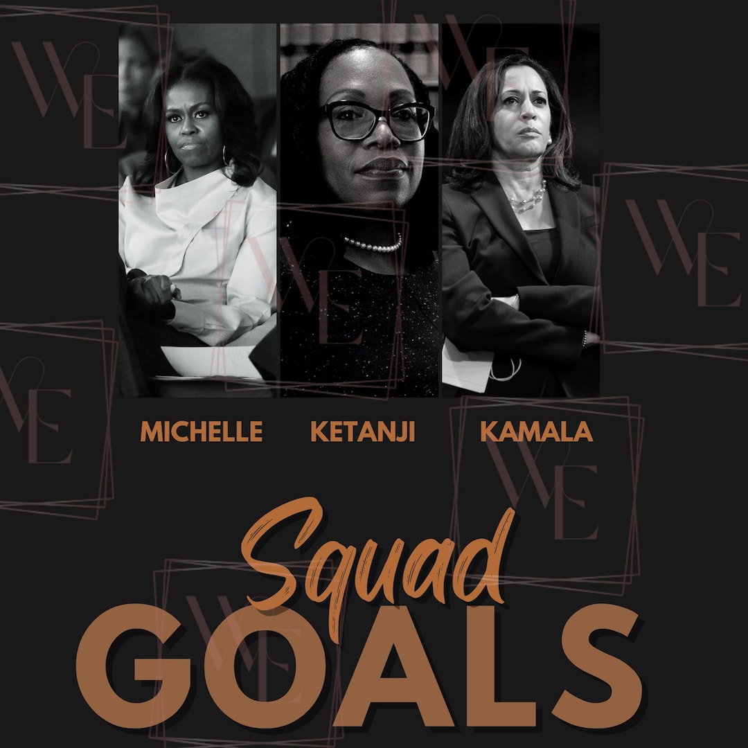 Squad Goals Png, Kamala Harris Png, Digital Black History, Black Women ...