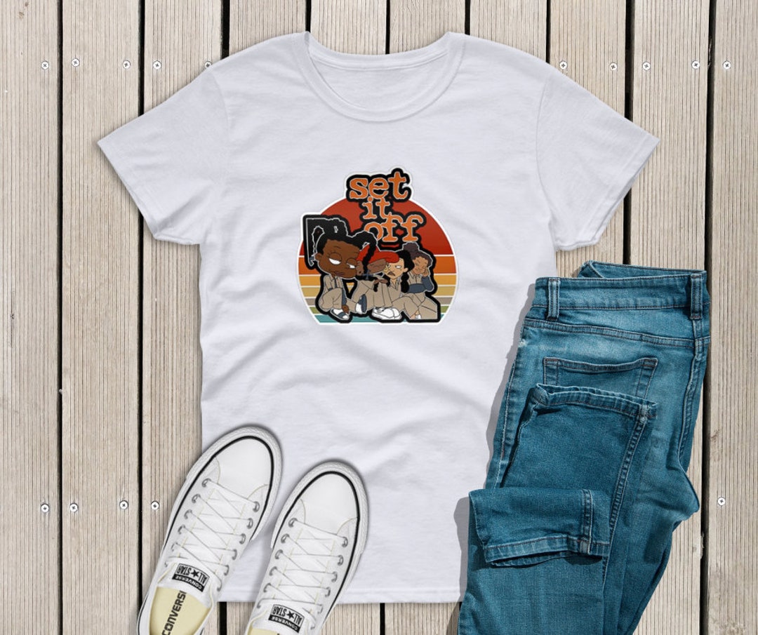 Set It off Cartoon Shirt - Etsy